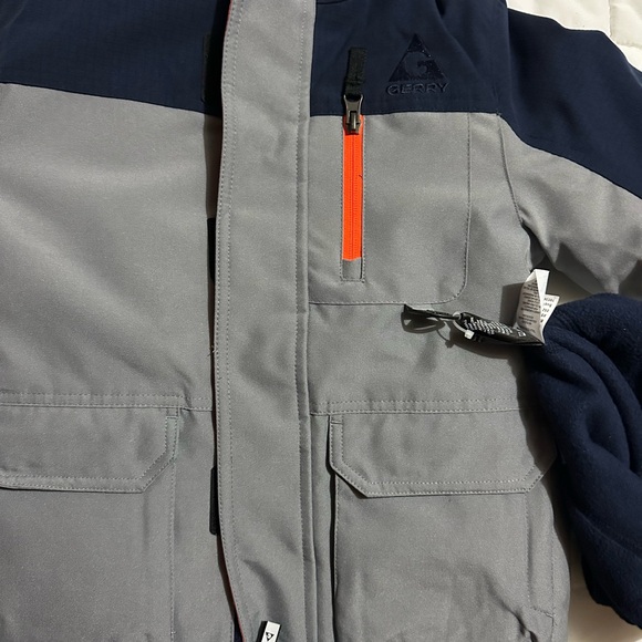 Gerry'S | Jackets & Coats | Gerry Kids Gray And Navy Jacket Inside ...